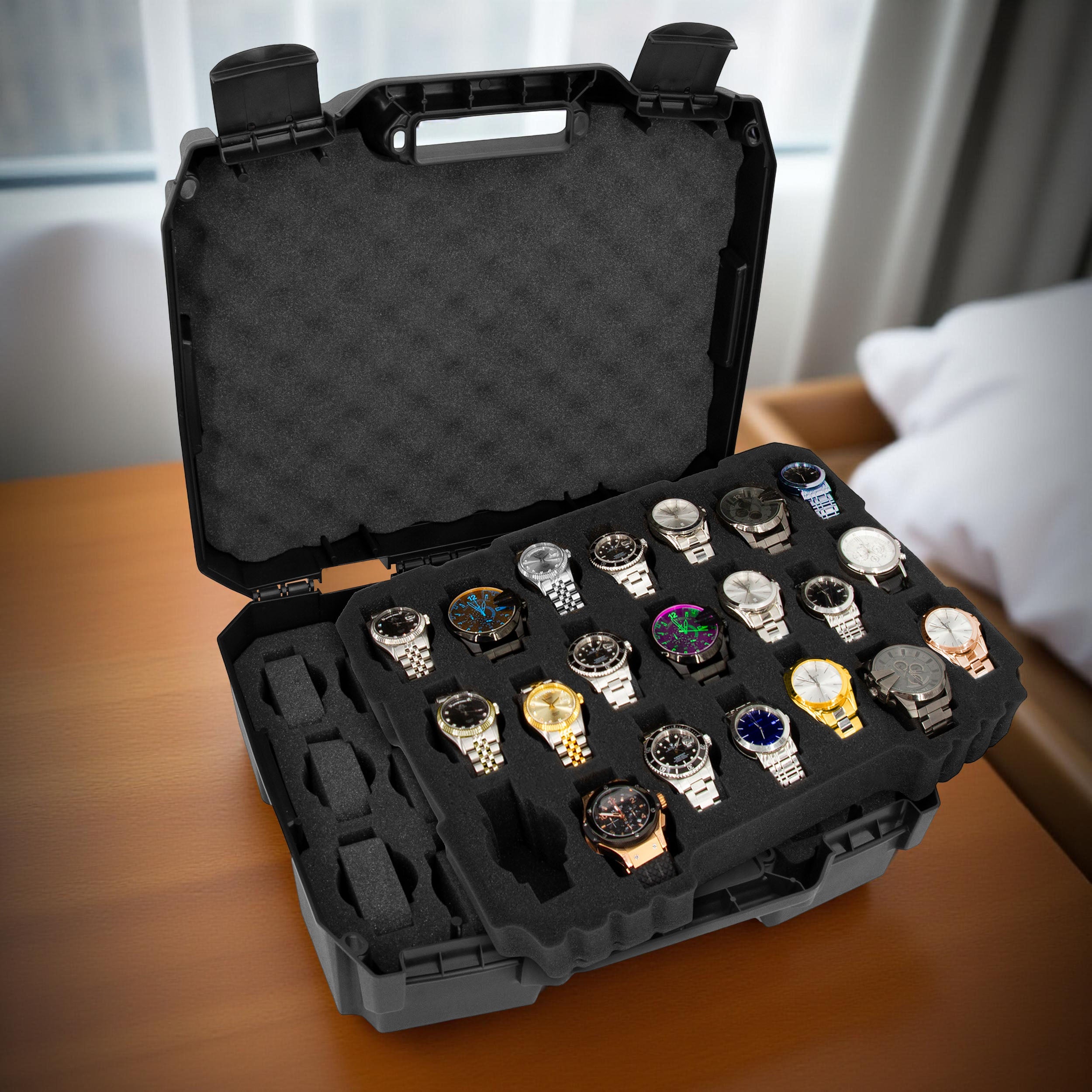 Watch Protection Cases | Professional Display Storage | CASEMATIX ...
