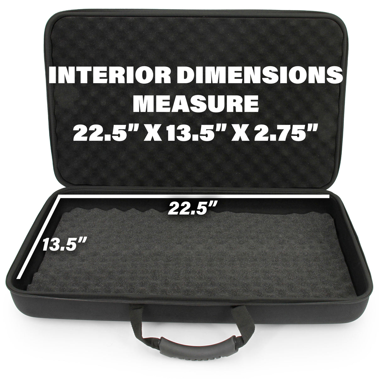 Portable Monitor Case for 15.6" to 24" Gaming Monitors - Hard Shell EV ...