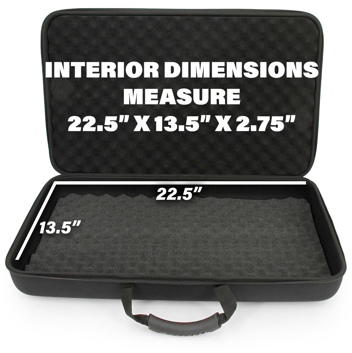 Portable Monitor Case for 15.6" to 24" Gaming Monitors - Hard Shell EV ...