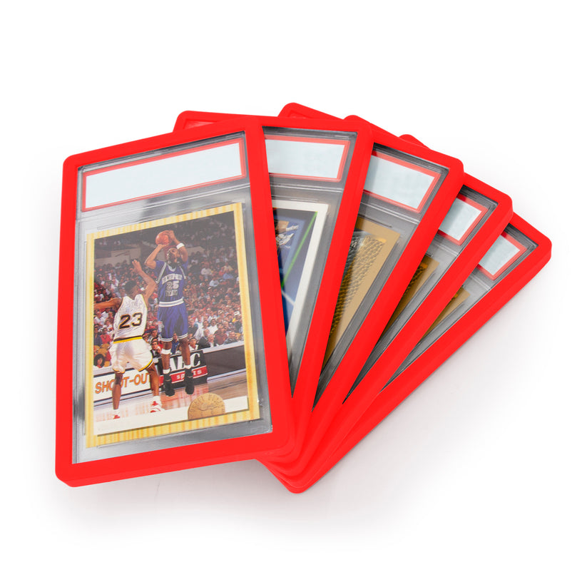 PSA Slab Bumper Guards | 5-Pack | Pokemon MTG YuGiOh Protection ...