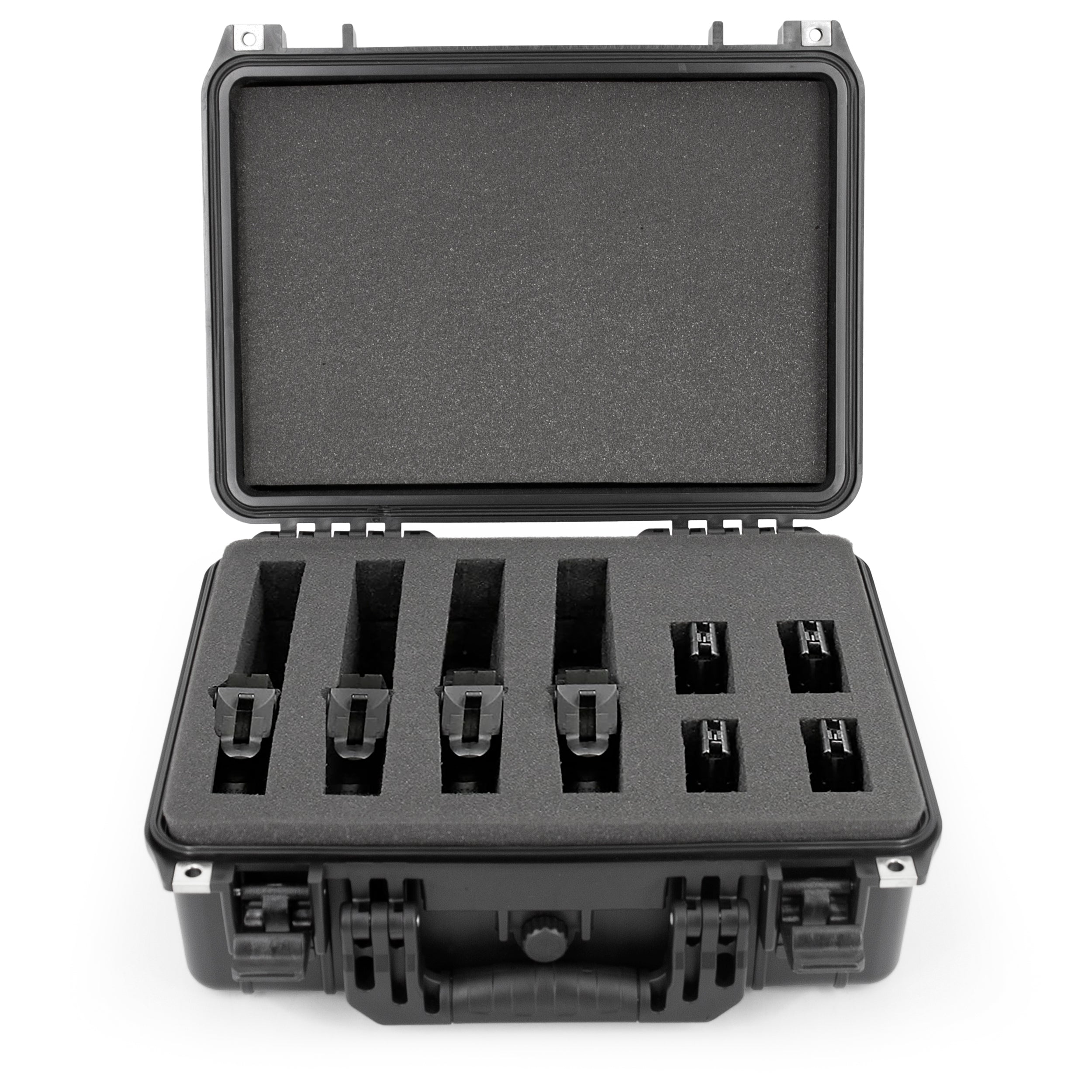 16" Customizable 4 Pistol Multiple Pistol Case - Waterproof & Shockpro ...