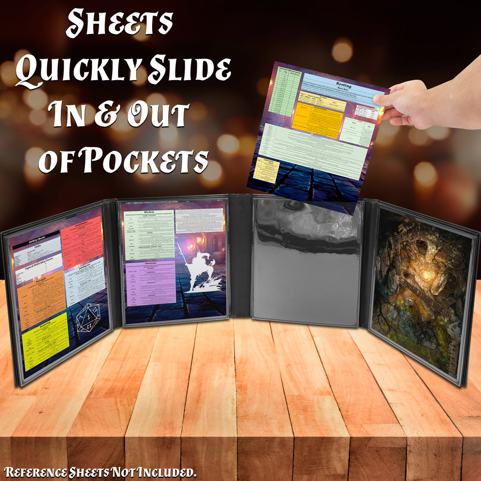 12-Panel DM Screen | Deluxe RPG Campaign Master | CASEMATIX – CASEMATIX ...