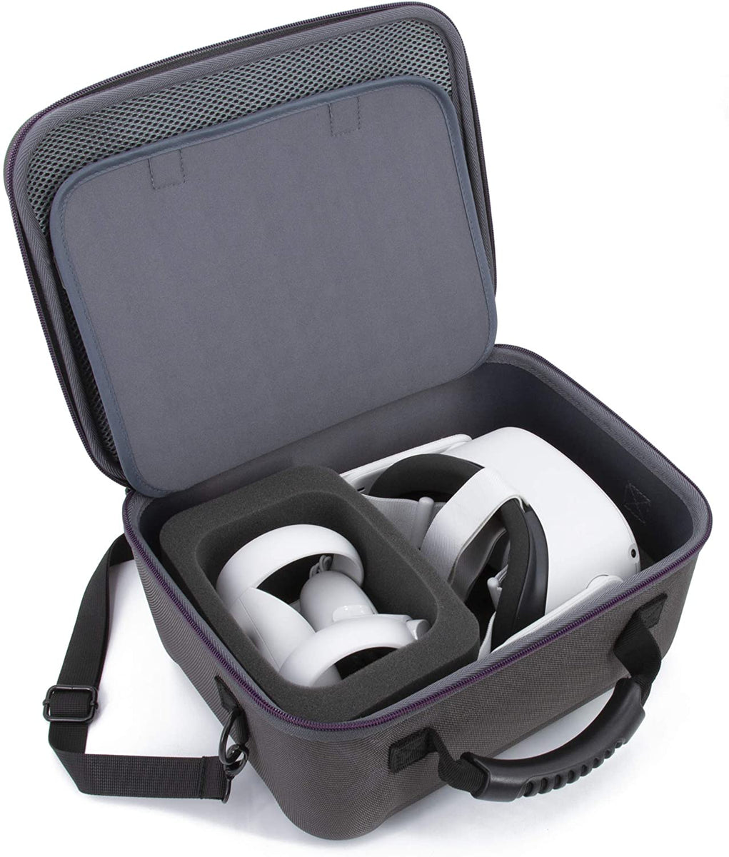 CASEMATIX Hard Shell Travel Case Compatible with Oculus Quest 2 ...