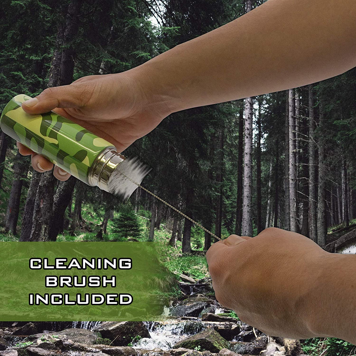 CASEMATIX Stainless Steel Pocket Spittoon 5-Ounce Travel Spit Cup with ...